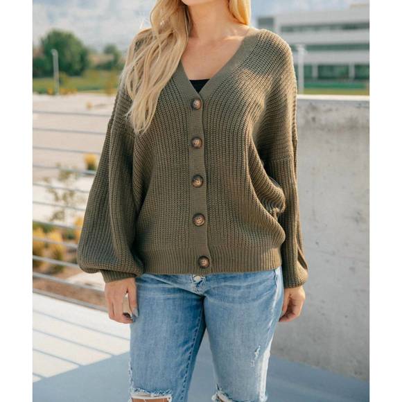 ANDREE BY UNIT | Sweaters | New Andree By Unit Buttoned Up Babe Sweater ...